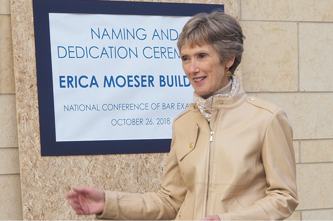 NCBE Erica Moeser Building Naming and Dedication - National Conference ...